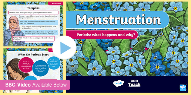 FREE! - Menstruation PowerPoint - BBC Teach - Twinkl - Partnerships