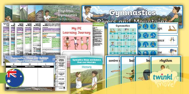 Move PE Year 6 Gymnastics: Shape and Balance (Rivers and Mountains): Unit