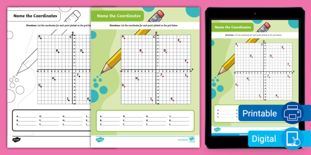 3d coordinate plane worksheet