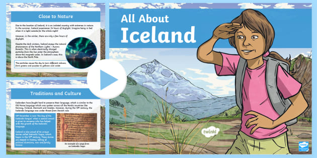 KS2 All About Iceland PowerPoint