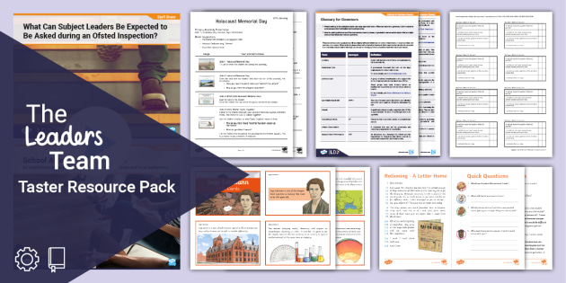 Free Headteachers and SLT Resource Pack | Taster