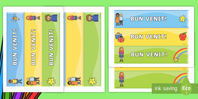 Bun venit! Chenare (teacher made)