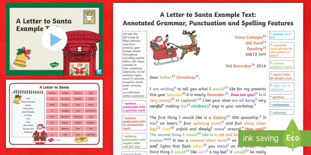 KS1 Writing Letters To Santa Resource Pack teacher Made 