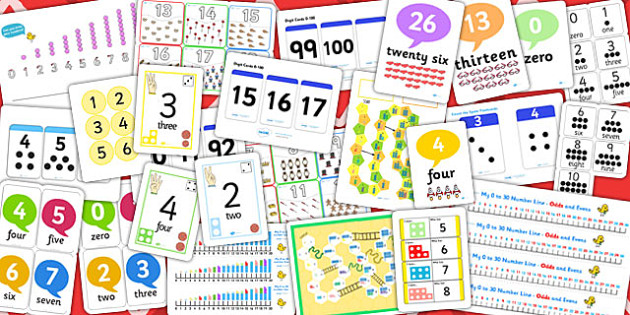 Counting Resource Pack (teacher made)