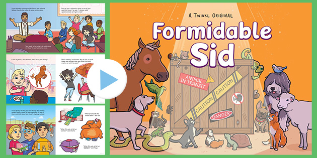 Formidable Sid Story PowerPoint - Pets Book for Children