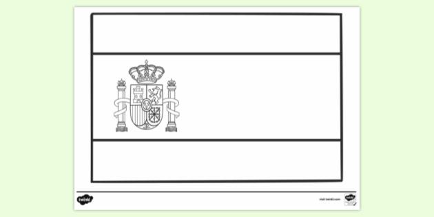 FREE! - Spanish Colouring Page for Preschoolers | Colouring Sheet