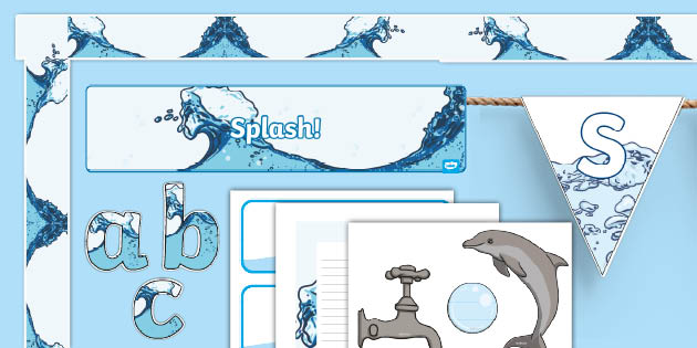 Splash! Display Pack (teacher made)