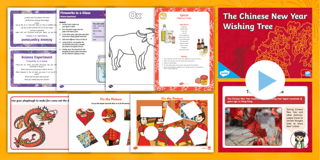 Kindergarten Chinese New Year Resource Pack (Ages 2-3)