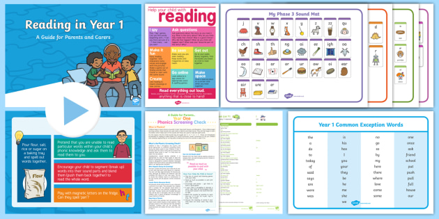 Year 1 Reading Workshop for Parents PowerPoint and Resource Pack
