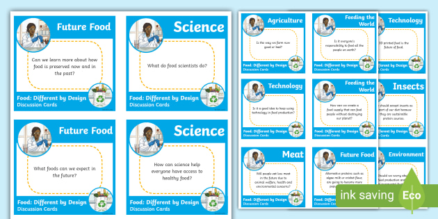 National Science Week 2021 Discussion Cards (teacher made)
