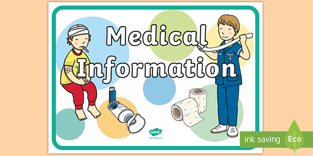 Medical Information Display Poster - - Medical Information Display Banner