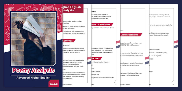 Textual Analysis Resources | twinkl.co.uk