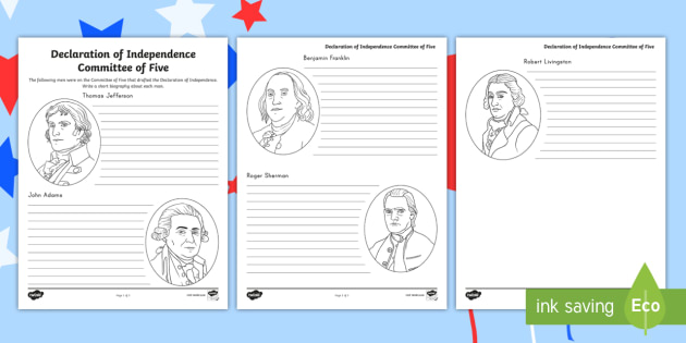 Declaration of Independence Worksheet | ELA Resources