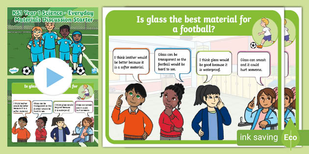 KS1 Year 1 Everyday Materials Science Discussion Starter