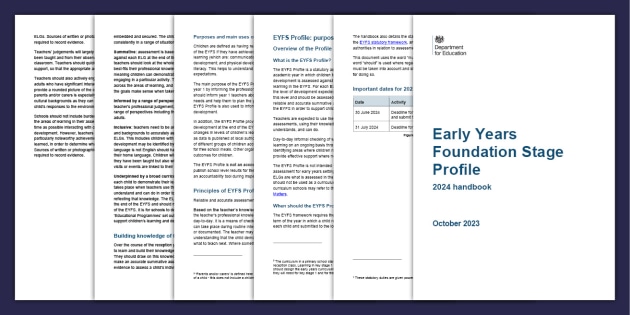 Early Years Foundation Stage Logo