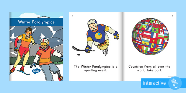 Winter Paralympic Emergent Reader eBook