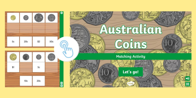 Australian Coins Matching Activity (teacher made)