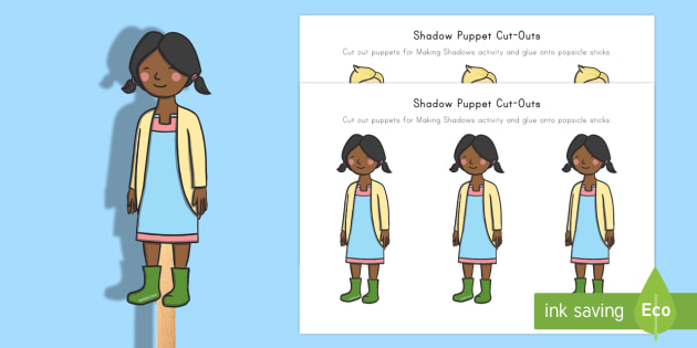 Shadow Puppet Cut-Outs (teacher made)