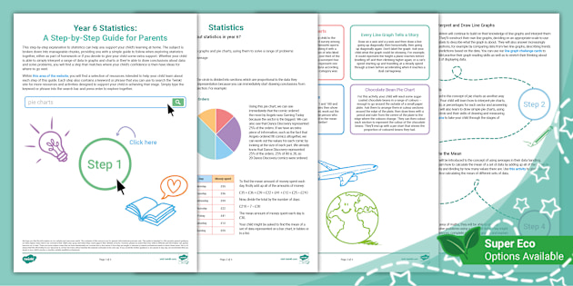 Statistics Parent Guide and Activity Ideas - Year 6 Subject Support ...
