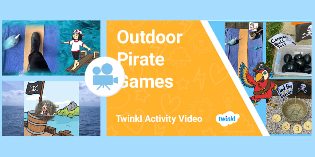 FREE! - Pirate Obstacle Course Activities | Kindergarten Holiday Club