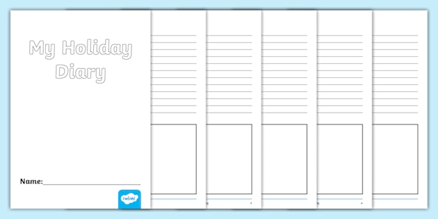 Holiday Writing Frames | twinkl.co.uk