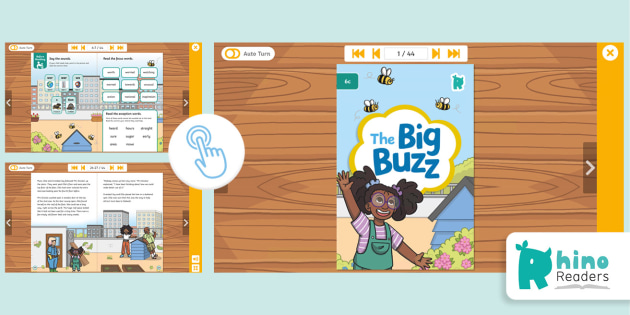 Level 6c Reading Scheme Book: The Big Buzz (teacher made)