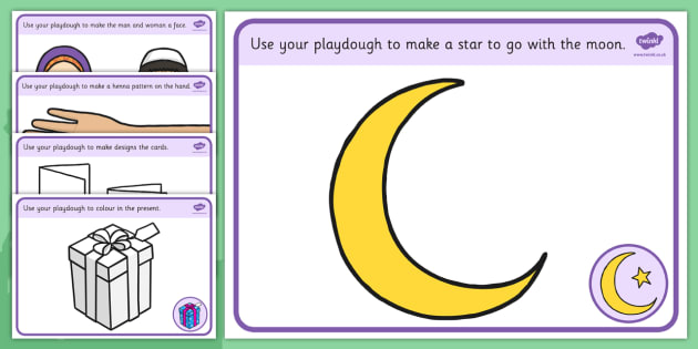 Eid Playdough Mats Teacher Made