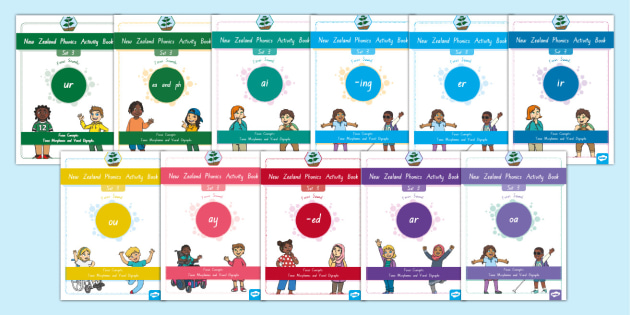 NZ Phonics Set 3 Activity Pack (teacher made)