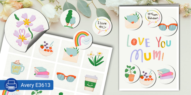 * NEW * Make a Mother's Day Card | Love You Mum | Stickers Activity