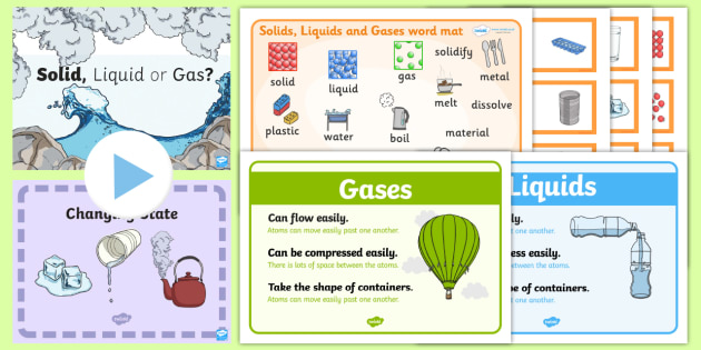 Changing State: Solids, Liquids and Gases Teaching Resource Pack