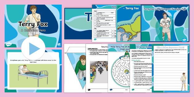 FREE Terry Fox Activities Pack - Grades 4-6 (teacher made)