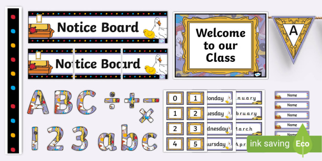 Friends Classroom Display Pack