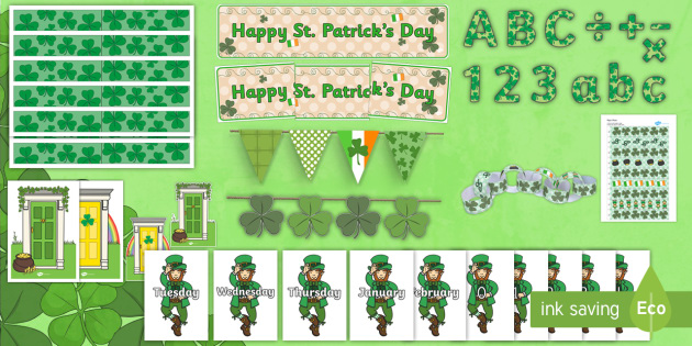 St. Patrick's Day Display Pack (teacher made)