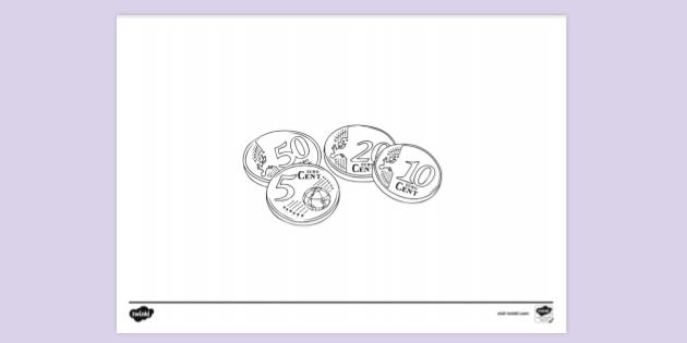 Euros Colouring | KS1 Colouring Sheets | Twinkl Resources