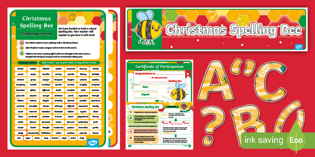 Christmas Spellings | twinkl.com.au