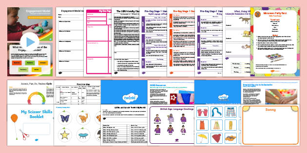 FREE SEND Teacher resources for children with special needs