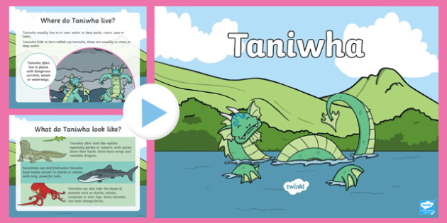 Taniwha PowerPoint (teacher made)