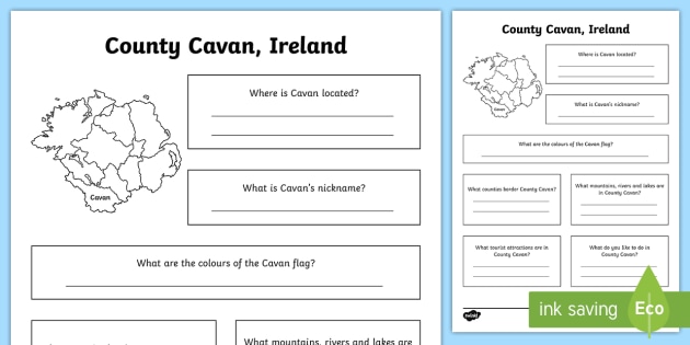 County Cavan Worksheet