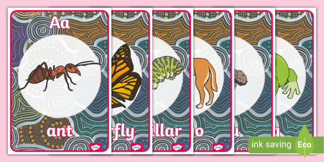 Australian Themed Alphabet Chart (teacher made)