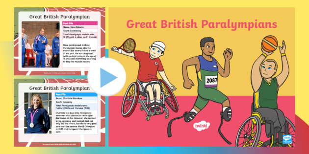 British Paralympians PowerPoint (teacher made)