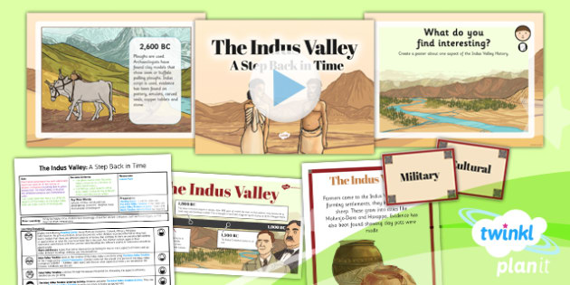 History: The Indus Valley: A Step Back in Time UKS2 Lesson Pack 3
