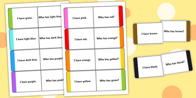 Colour Loop Cards (teacher made)