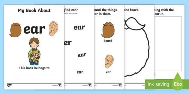 FREE! - My Phase 3 Trigraph Workbook (ear) (teacher made)