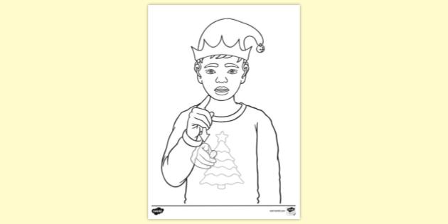 FREE! - BSL You Colouring Sheet | Colouring Sheets