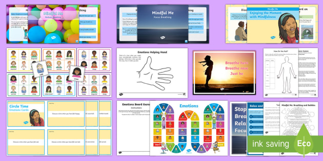 Mindful Me: Mindfulness Bumper Resource Pack (teacher made)