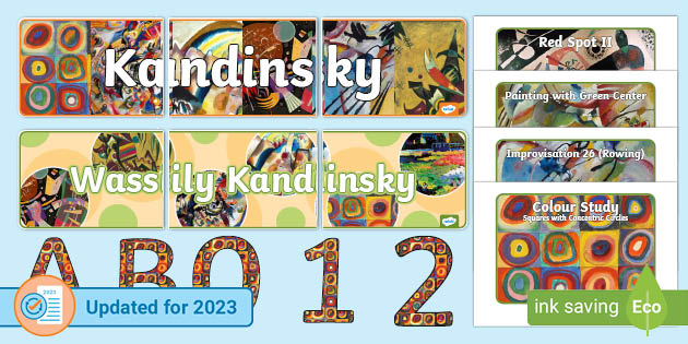Wassily Kandinsky Art • Twinkl.ca