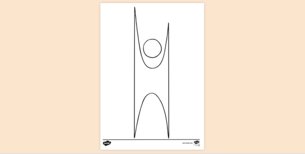 FREE! - Happy Human Colouring Sheet | Colouring Sheets