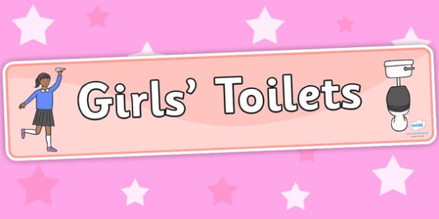 👉 Toilet Area Sign (teacher made)