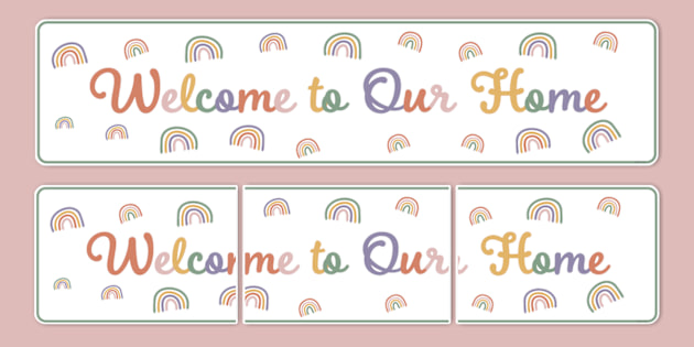 Rainbow Display Banners | twinkl.co.uk