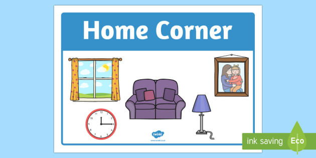 👉 Home Corner Sign (teacher made)